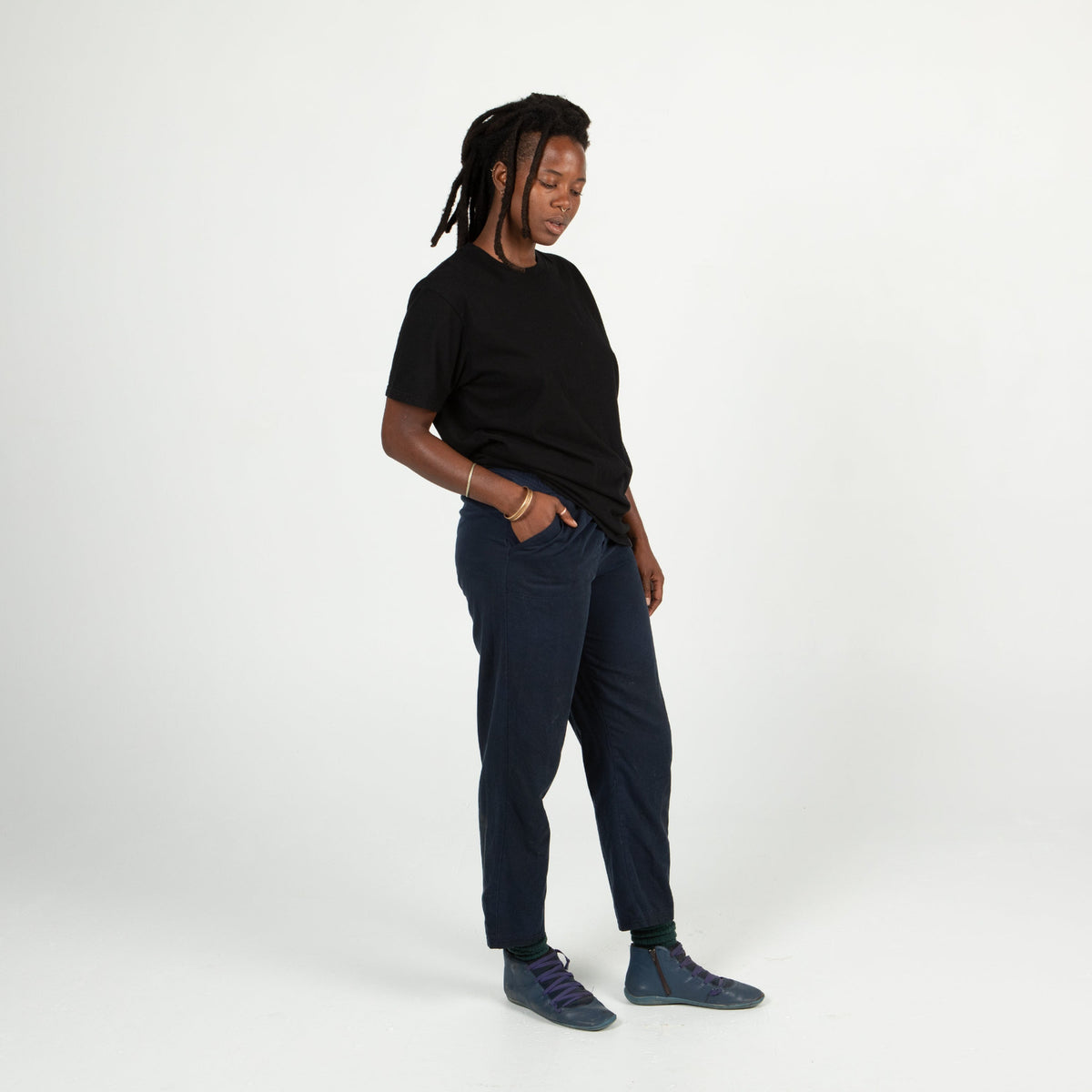 Overdyed Black T-Shirt - Made in the Carolinas