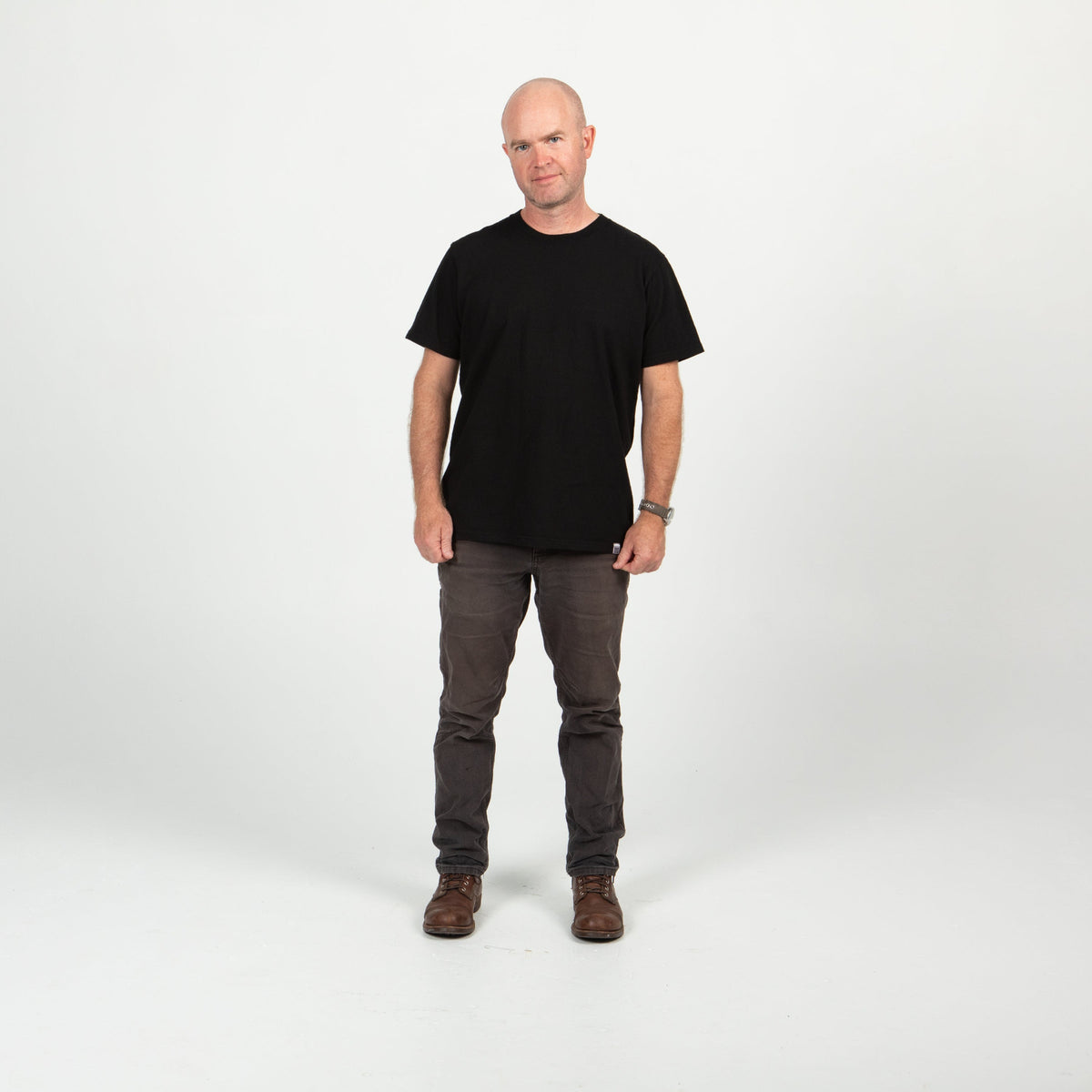 Overdyed Black T-Shirt - Made in the Carolinas