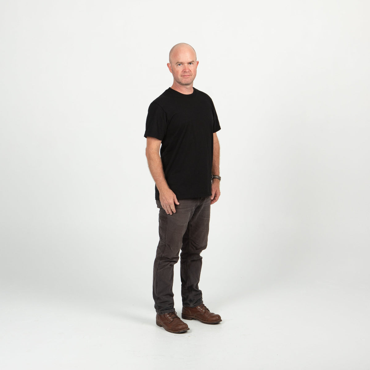 Overdyed Black T-Shirt - Made in the Carolinas
